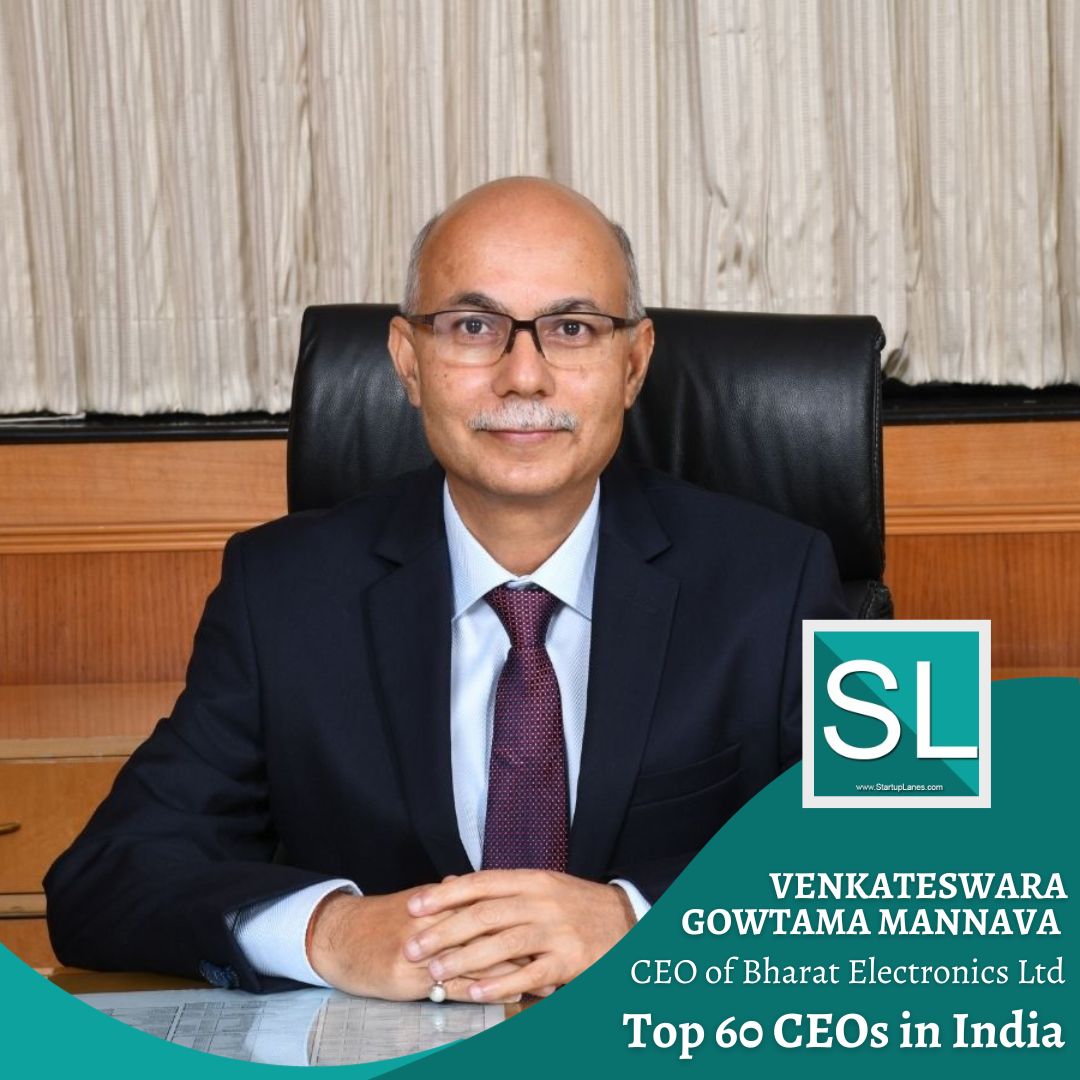 Top 60 CEOs in India – StartupLanes